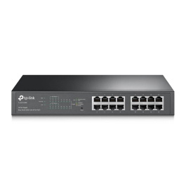 TP-LINK Netzwerk Switch 16 Port Gigabit Ethernet (1 GBit/s) Easy Smart ...
